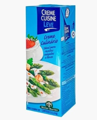 Creme Culinário Master Martini Leve 1000ml - Colibri Festas