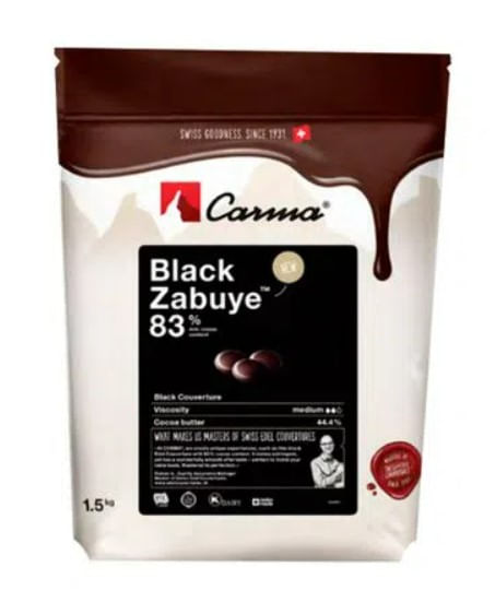 Chocolate Amargo Carma Gotas 83% 1,50kg Callebaut - Colibri Festas