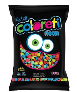 Coloreti Neon Sortido 500g Jazam - Colibri Festas