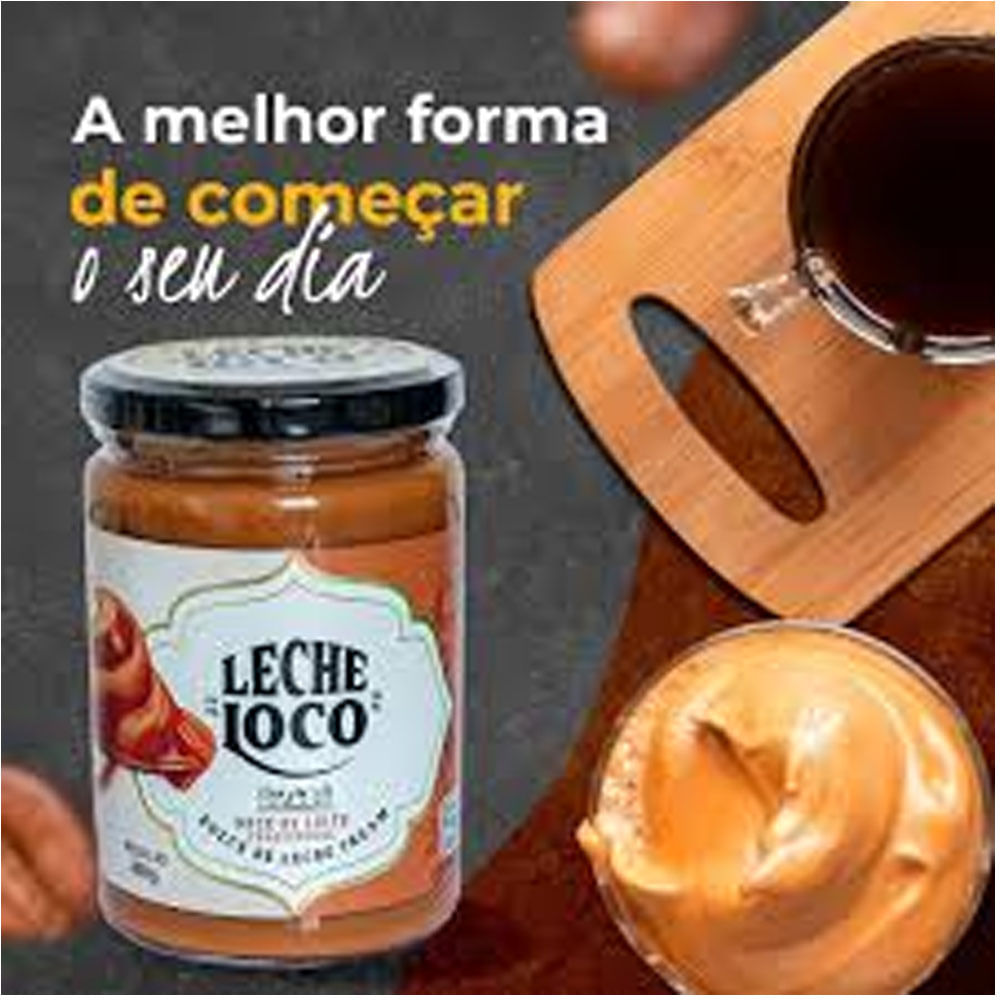 Doce De Leite Tradicional 460g Leche Loco - Colibri Festas