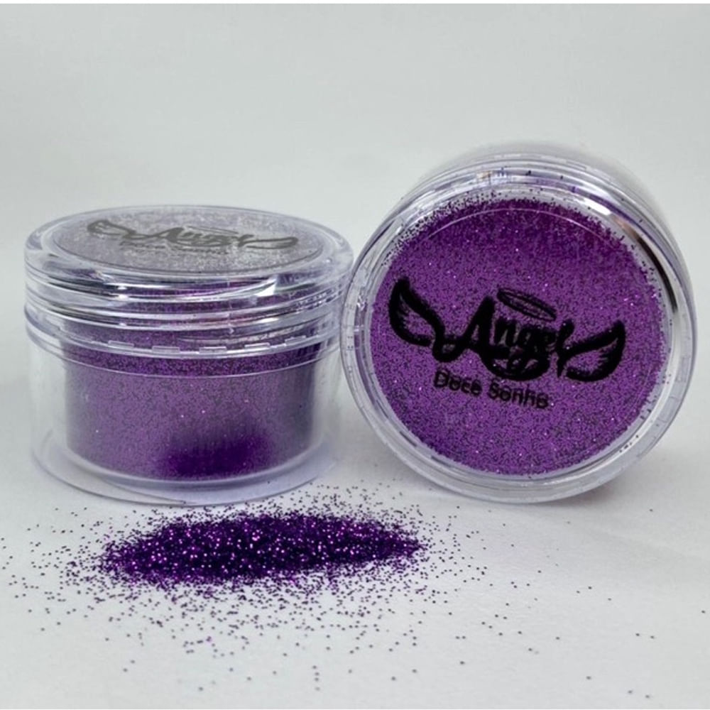 Glitter Violeta 8g Angel Doce Sonho - Colibri Festas