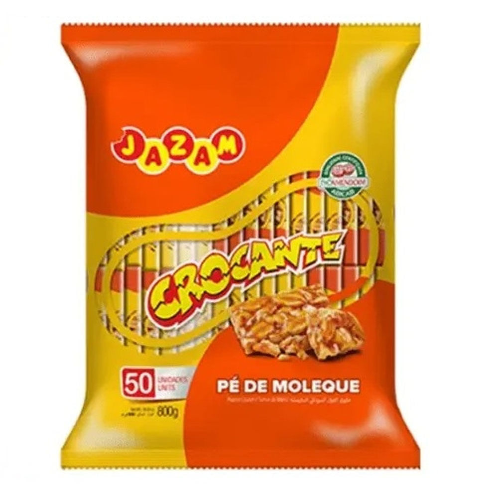 Pé De Moleque Crocante Pacote 750g Jazam - Colibri Festas